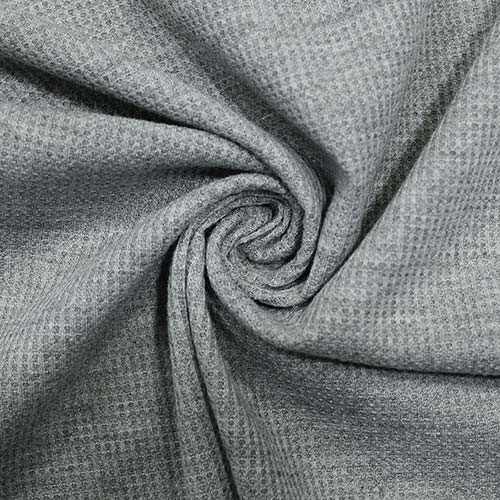 MINI WAFFLE KNIT - GREY MELANGE – Dubai Centre