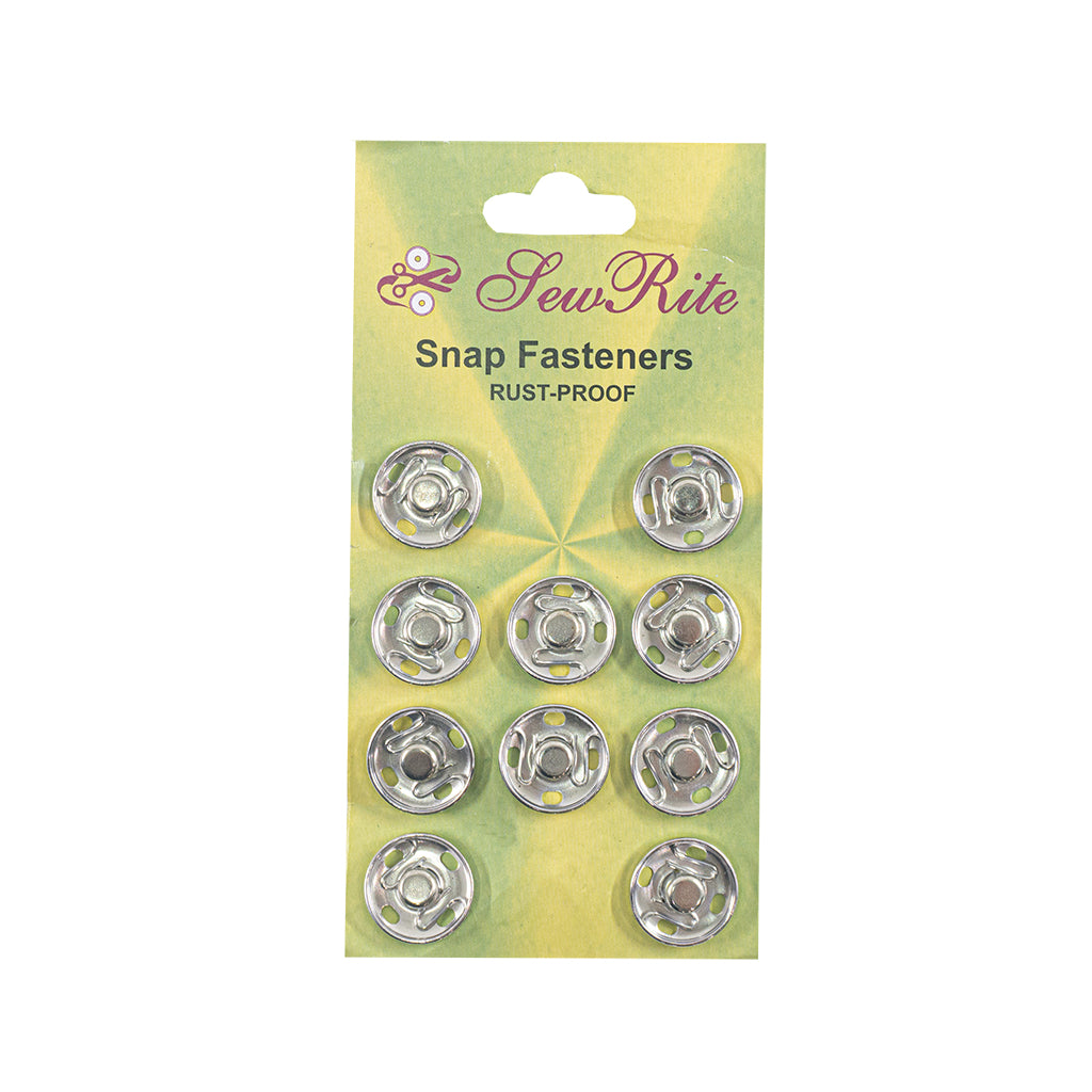 SNAP FASTENERS SILVER – Dubai Centre