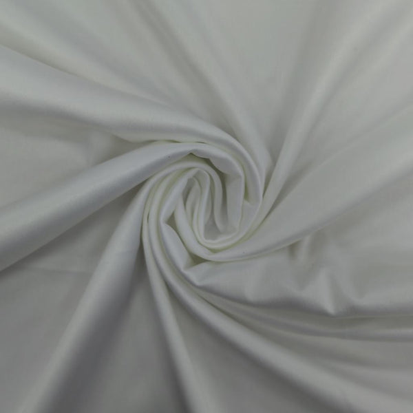 150CM STRETCH DUTCH SATIN - IVORY – Dubai Centre